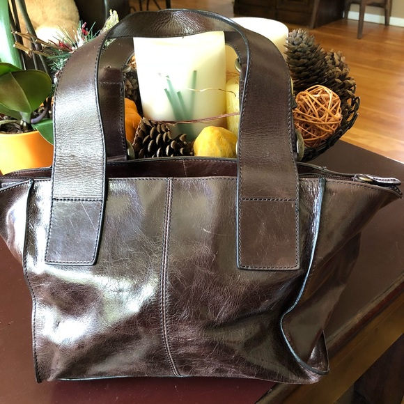 Perlina | Bags | Perlina Brown Leather Purse | Poshmark